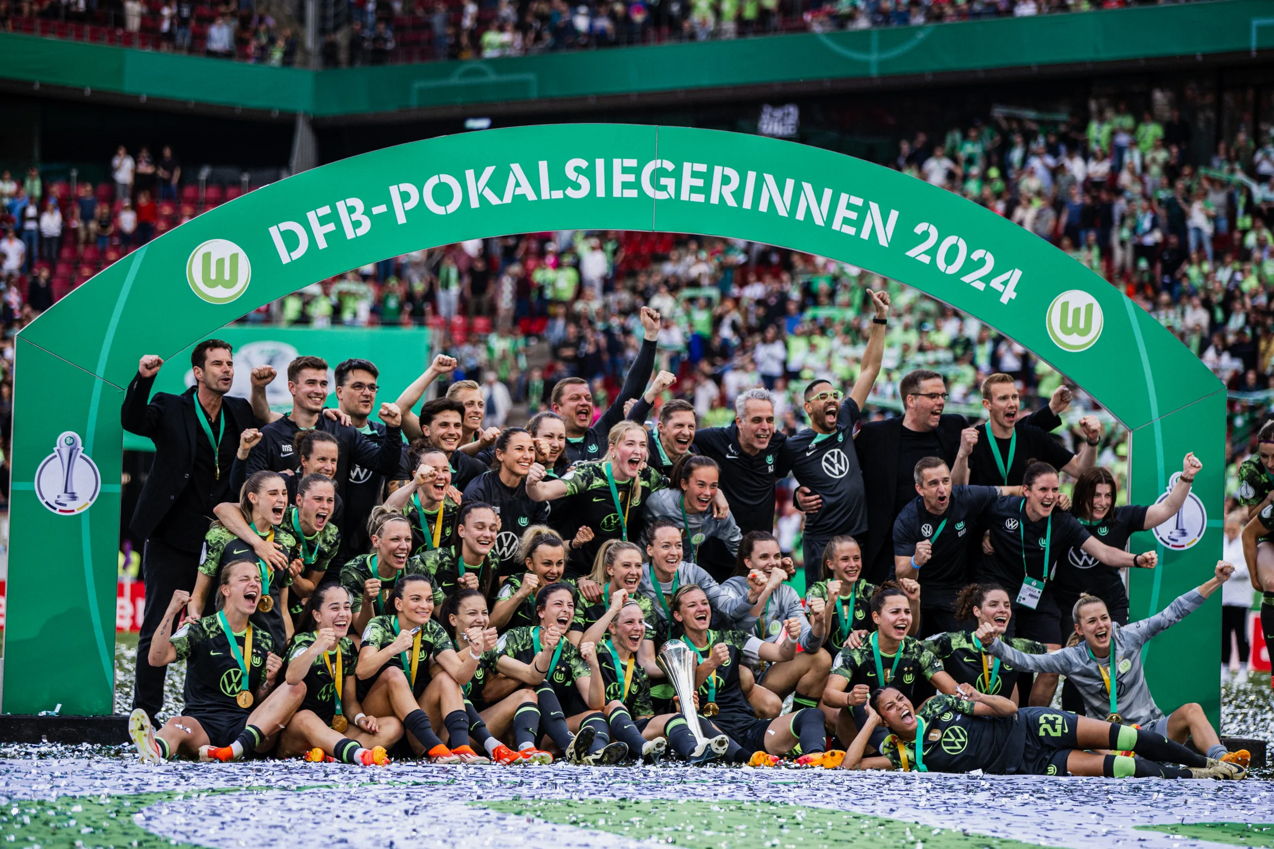 Wölfinnen gewinnen DFB-Pokal – FUN FM